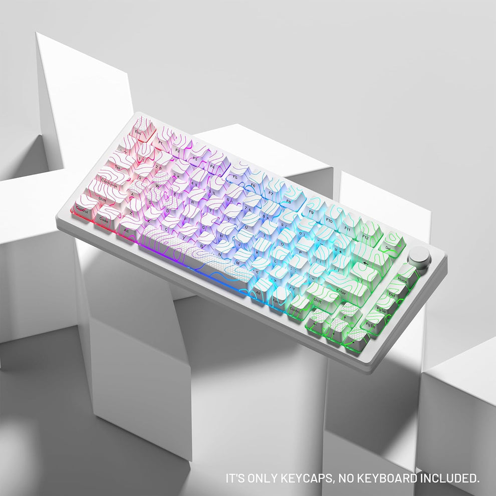 136 keys Contour PBT keycaps For mechanical keyboard – ZIFRIEND Gaming