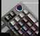 ZA981 85% Keyboard 98 Keys Hot Swappable Green Red Switch Custom Keyca ...